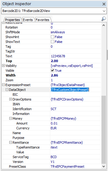 How To Add An EPC QR Code To An Invoice From Delphi And Lazarus Fast Reports